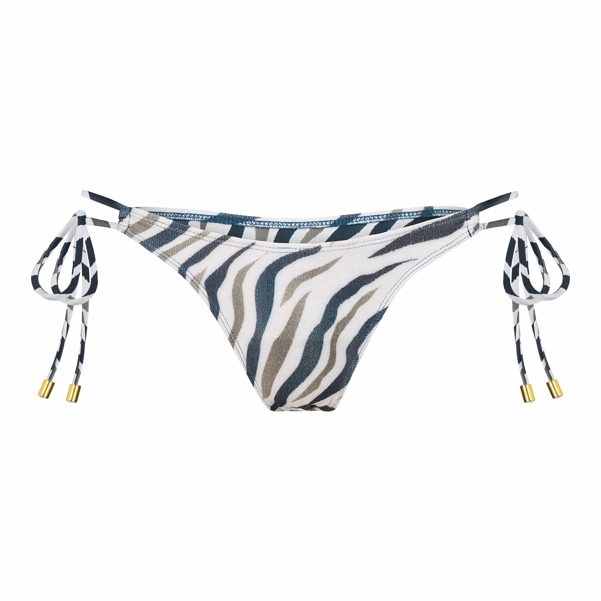 Jet Set Bottom (Zebra) | Akosha Swimwear