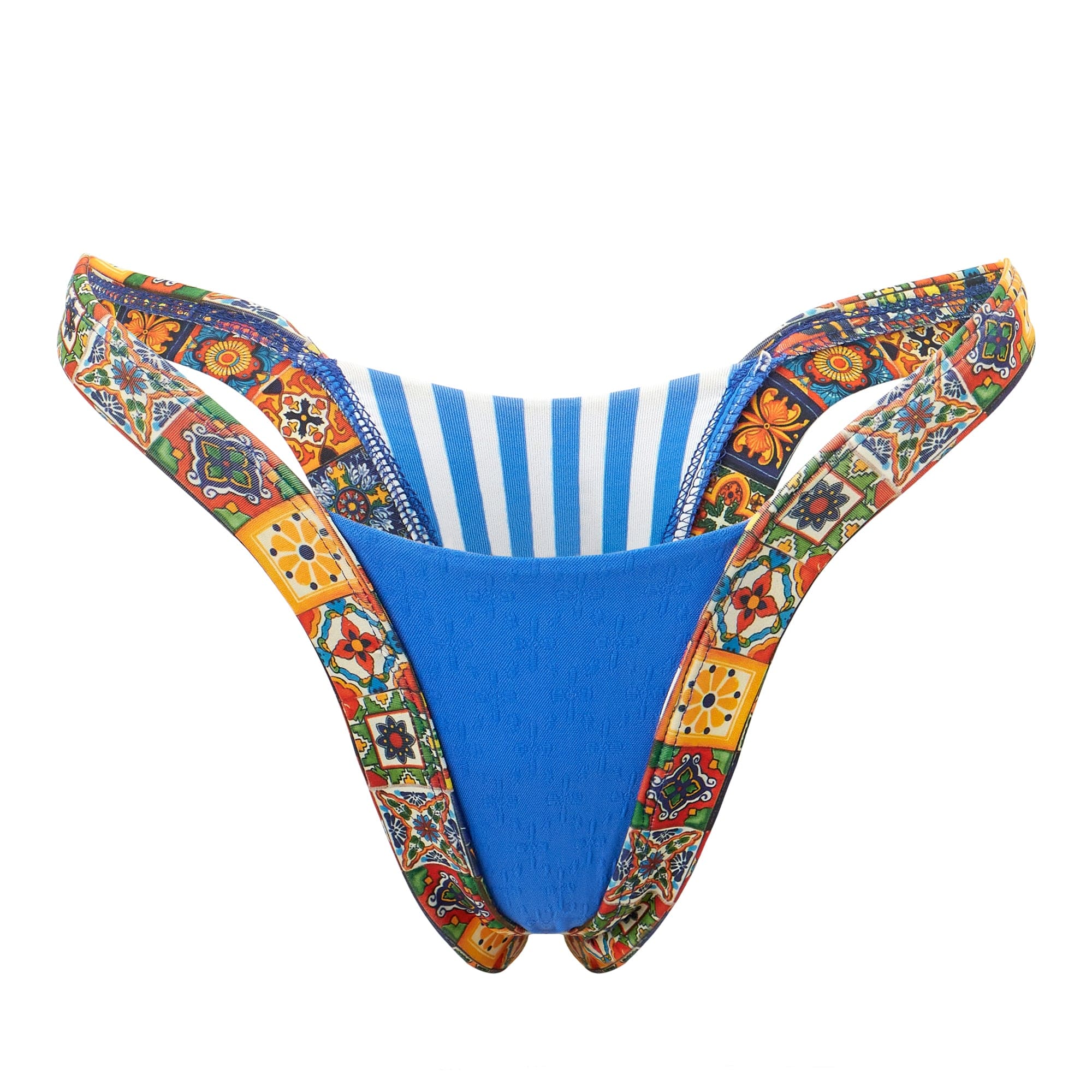 Mezcalita Bottom (Talavera Azul) | Akosha Swimwear